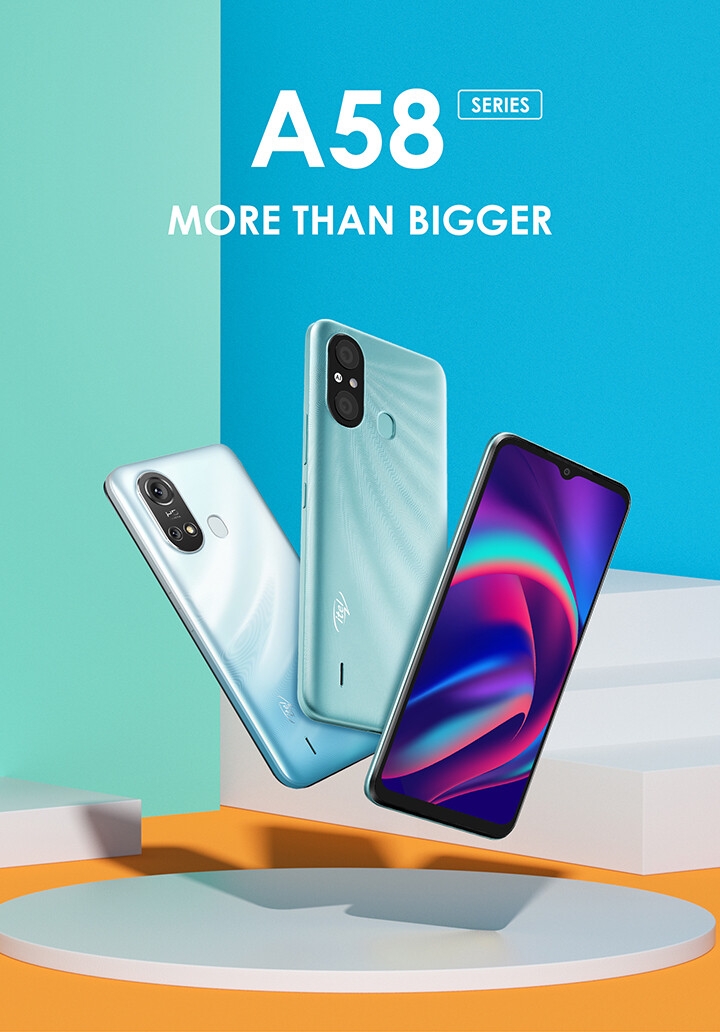 Shop A58 Lite 6.3" 2GB RAM 32GB ROM 5MP 4000mAh - Blue Wave | Jumia Uganda