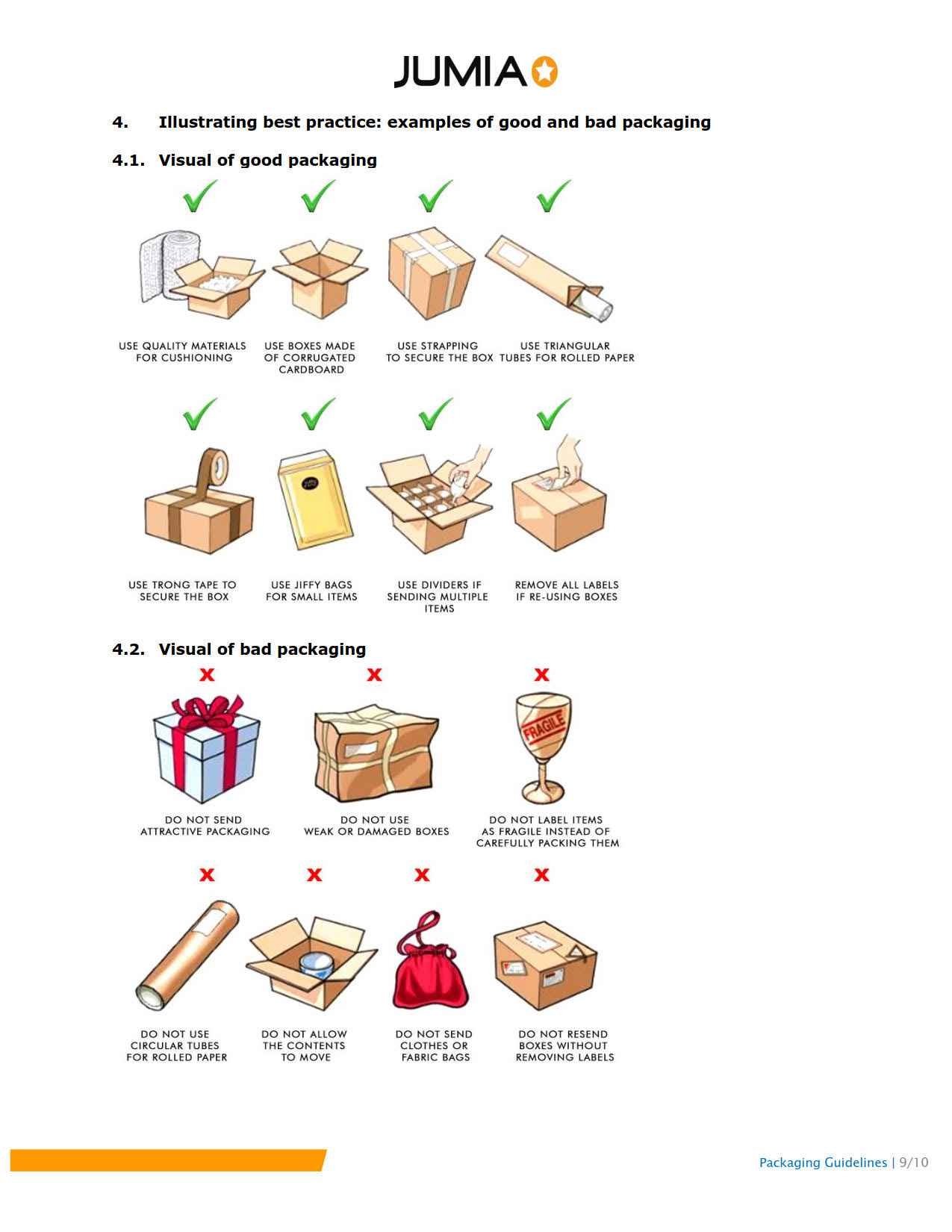 Packaging Guidelines Seller Center Packaging Guidelines Seller Center