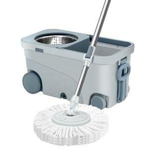 Shop Spin Mopper Set. Wheels Spin Head Noozle Mop Clean