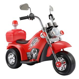 Shop Kids 6V Electric Ride-On Trike Motorcycle with Lights