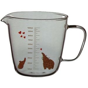 Shop 1000ml Heatproof Glass Beaker Measuring Cup With
