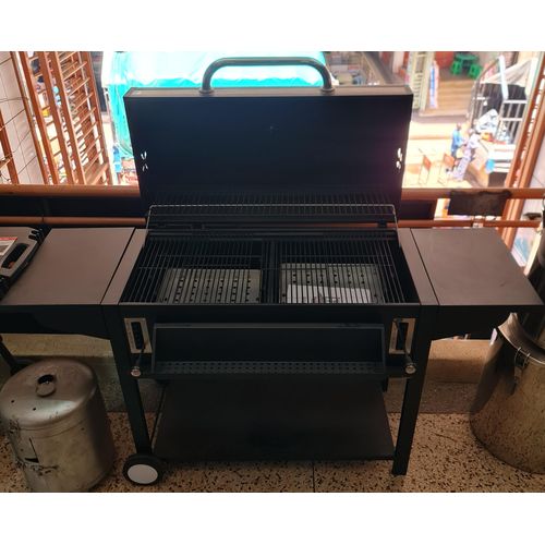 Shop Double Large Stainless steel Charcoal Bbq grill (NOT