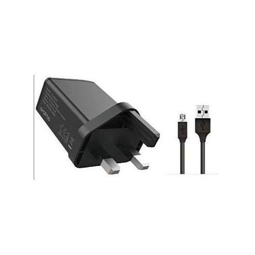 Shop Original Oraimo Fast Charge Adapter & USB Cable - Black | Jumia Uganda