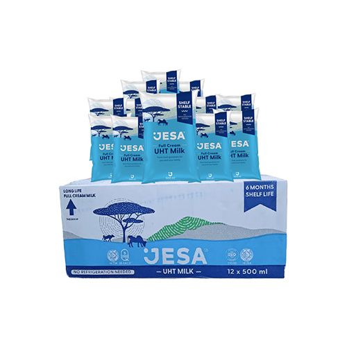 Shop JESA UHT FINO LONG LIFE MILK 12 PACK - 500Ml | Jumia Uganda