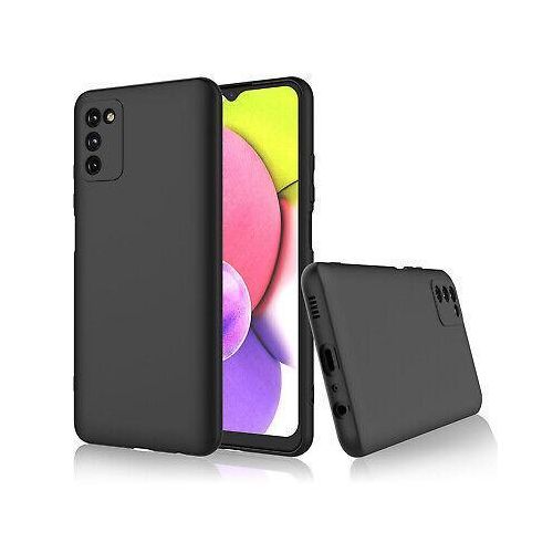 Shop Galaxy A03s Luxury Soft Rubber Liquid Silicone Skin Touch Feel ...