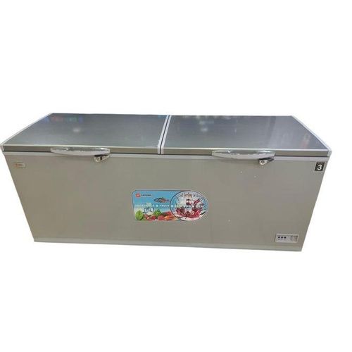 Shop 650 Litres Double Door Frost-Free Chest Freezer, 6500 - Grey ...