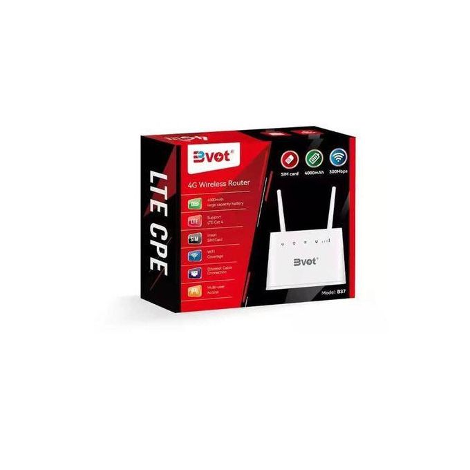Shop B37 RechRechargeable 4G Wireless Router, LTE Cat 4