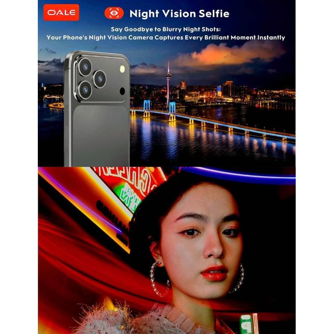 Shop 17 Pro Max 4G - 6.85" 128GB ROM 8GB RAM 20MP 5750mAh