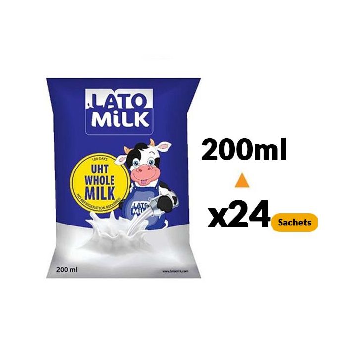 Shop Pack of 24 Sachets Lato Fino - 200ml | Jumia Uganda