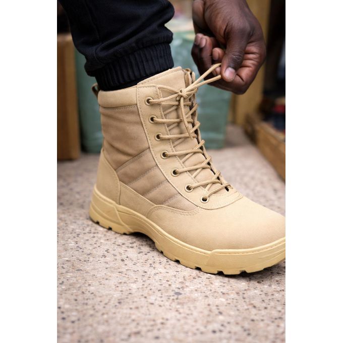 Shop Tactical Desert Combat Boots – Rugged Outdoor