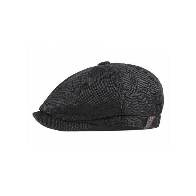 Shop Octagonal Hat Men Breathable Imitation Hemp Duck