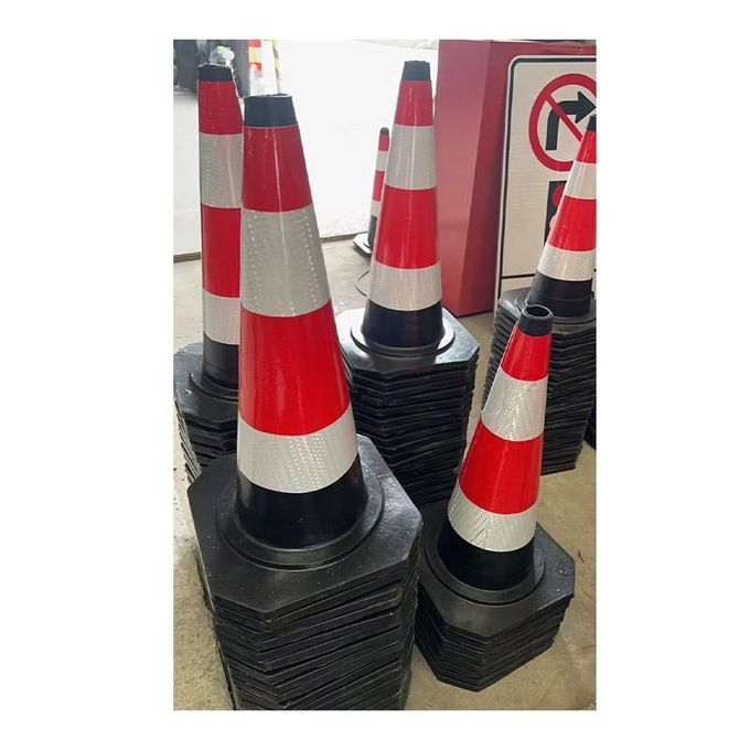 Shop 90cm Road Cone Traffic Collision Avoidance Warning