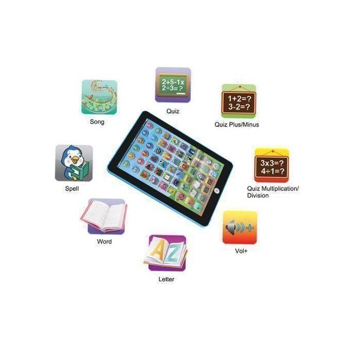 Shop Kids' Educational Learning Tablet - Multicolor