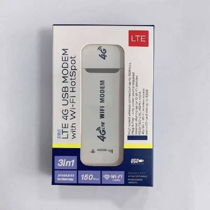 Shop Jio Dongle USB 3 Plug & Play wifi 4G LTE Modem MF832 Mobile Router ...
