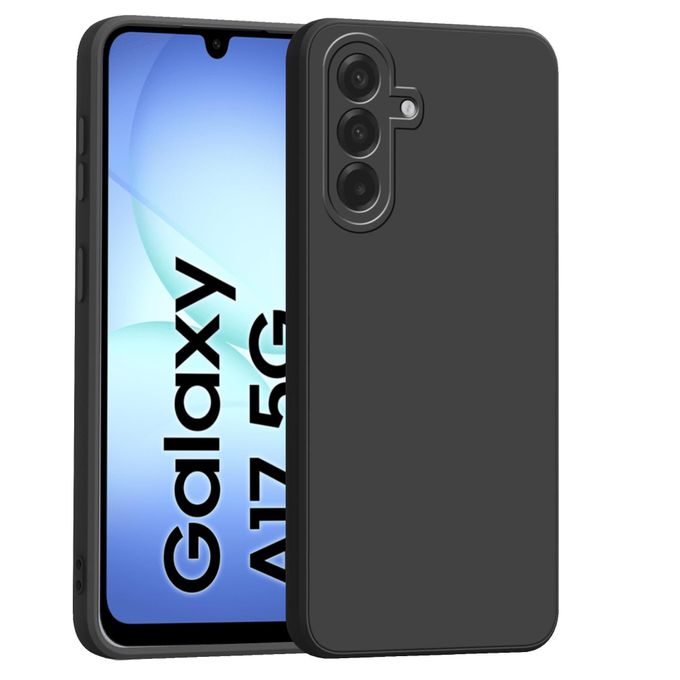 Shop Galaxy A17 Luxury Soft Rubber Liquid Silicone Skin
