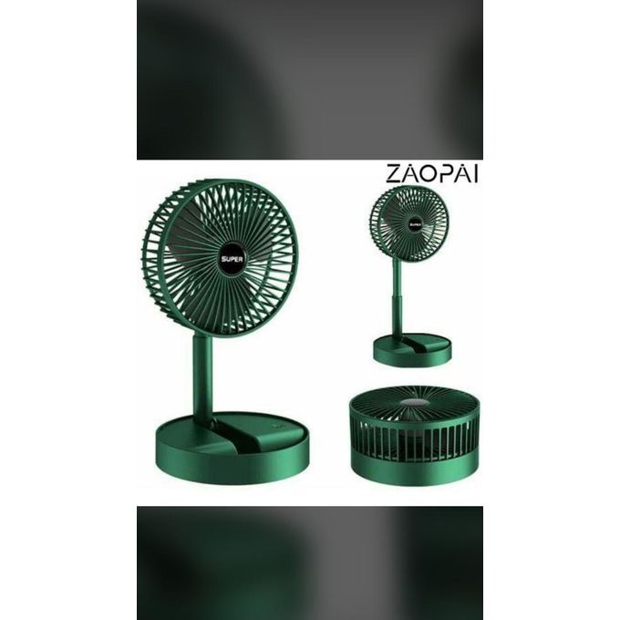 Shop 3-Gear Adjustment Folding Telescopic Desktop Fan