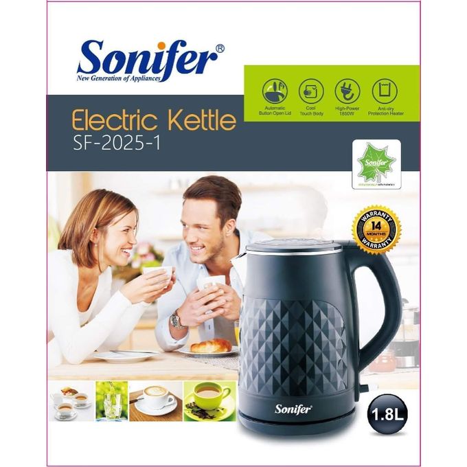 Shop 1.8L Milk And Water Electric Kettle - Black, White