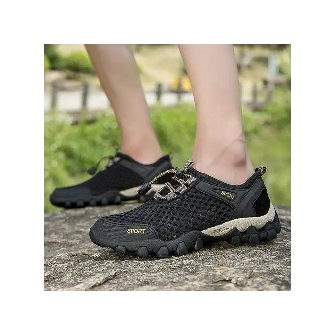 Shop Men's Breathable Mesh Sneakers Casual Outdoor Shoes