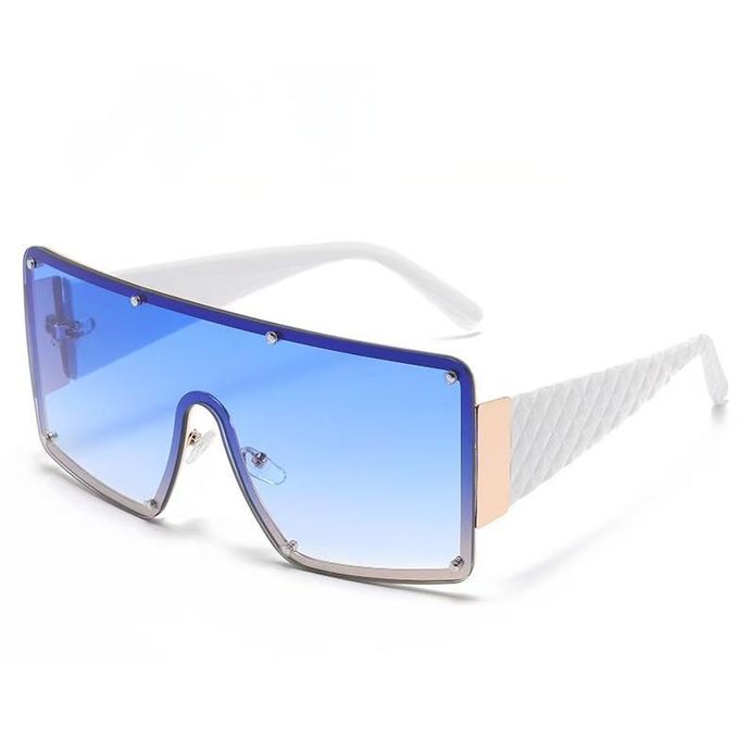 Shop Gradient Visor Oversize Square Shaped Elegant Ladies