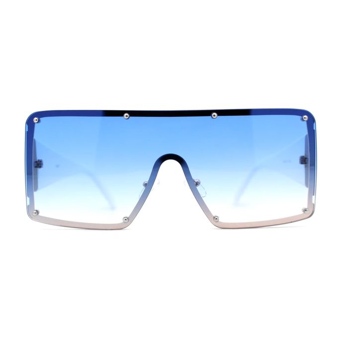 Shop Gradient Visor Oversize Square Shaped Elegant Ladies