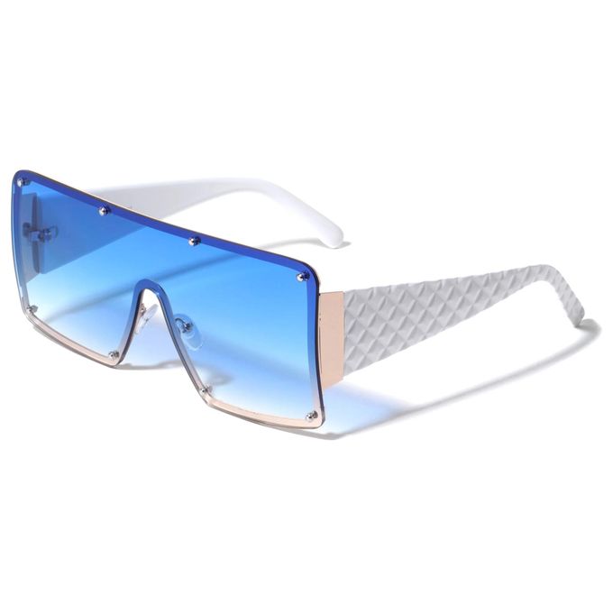 Shop Gradient Visor Oversize Square Shaped Elegant Ladies