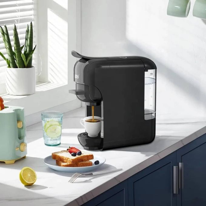 Shop 220-240V 1450W 4 in 1 Capsule Coffee Machine with 0.6L Water Tank ...