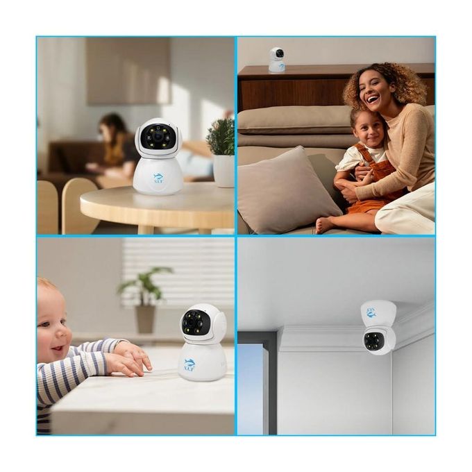 Shop XLT Security WiFi Indoor Camera For Home, Baby Pet