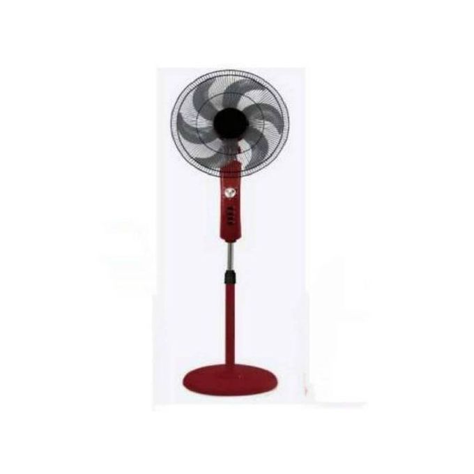 Shop Stylish Red Pedestal Fan - Powerful Cooling and Modern Design for ...