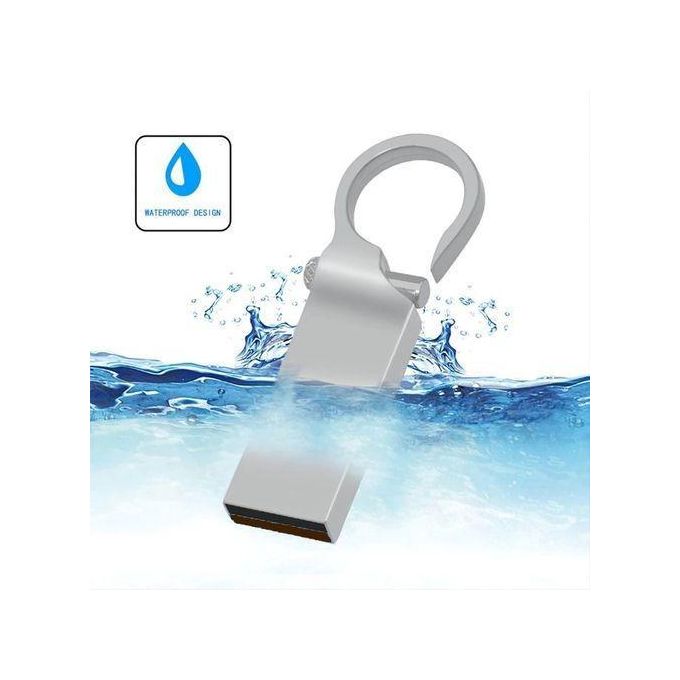 Shop GUEETON 128GB USB Flash Drive - Metal Hook, 3-in-1 OTG