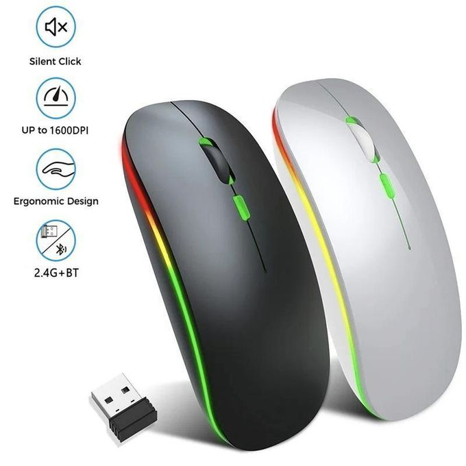 Shop Rechargeable Optical Mouse, Wireless Computer and