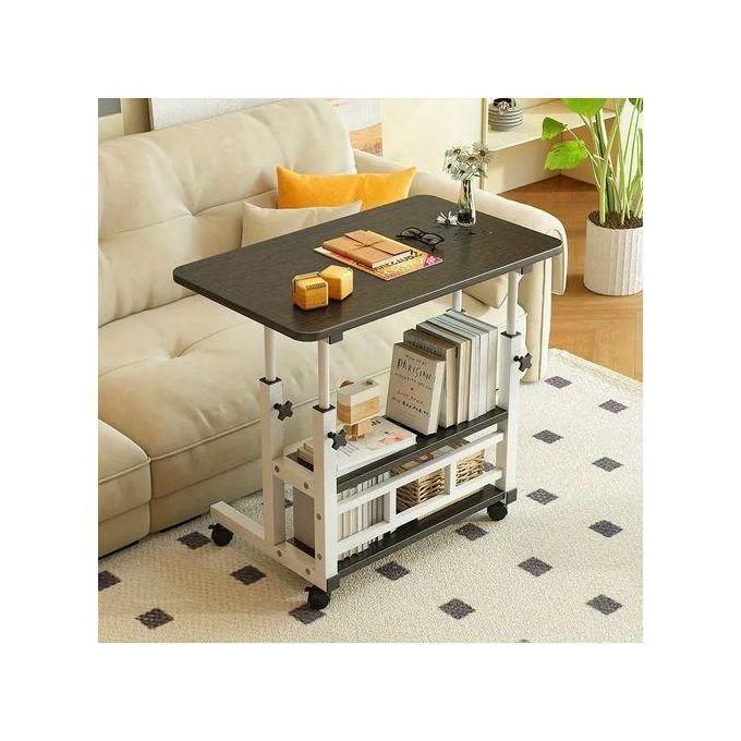 Shop Adjustable Height Small Standing Laptop Desk, Portable Mobile ...