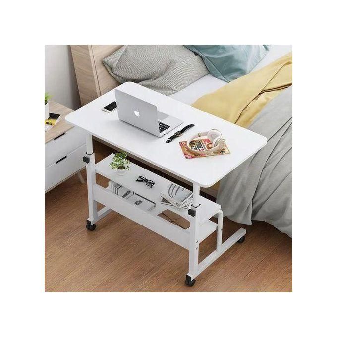 Shop Adjustable Height Small Standing Laptop Desk, Portable Mobile ...