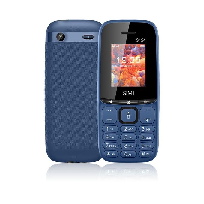 Shop S124 1.77inch Feature Phone Dual SIM Card 1050mAh | Jumia Uganda