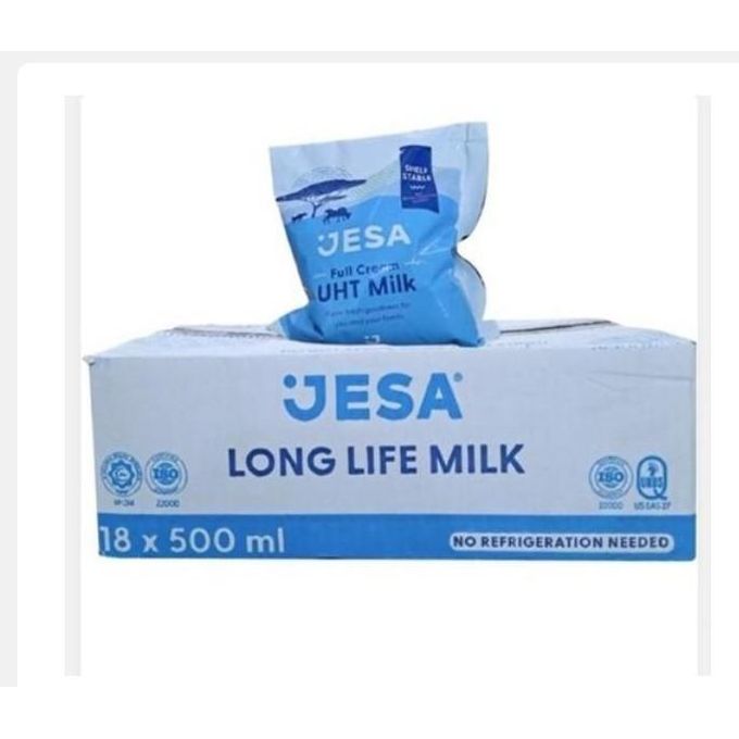 Shop Jesa UHT Long life Milk 18x500ml
