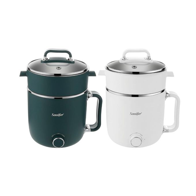 Shop Cooking pot double layers with a steamer and egg boiler | Jumia Uganda
