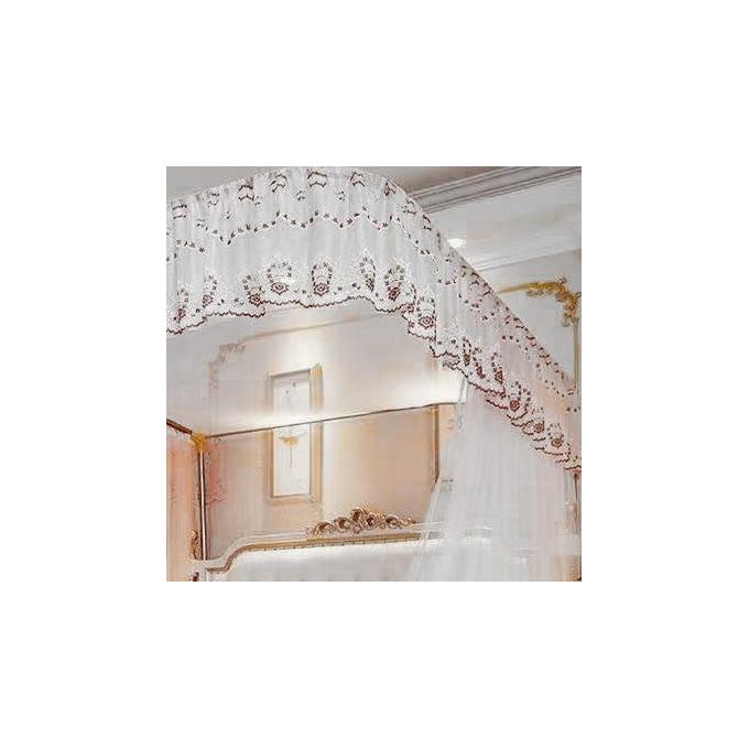 Shop Luxurious Mosquito Net With 2 Stand Rail Bed Net RA1