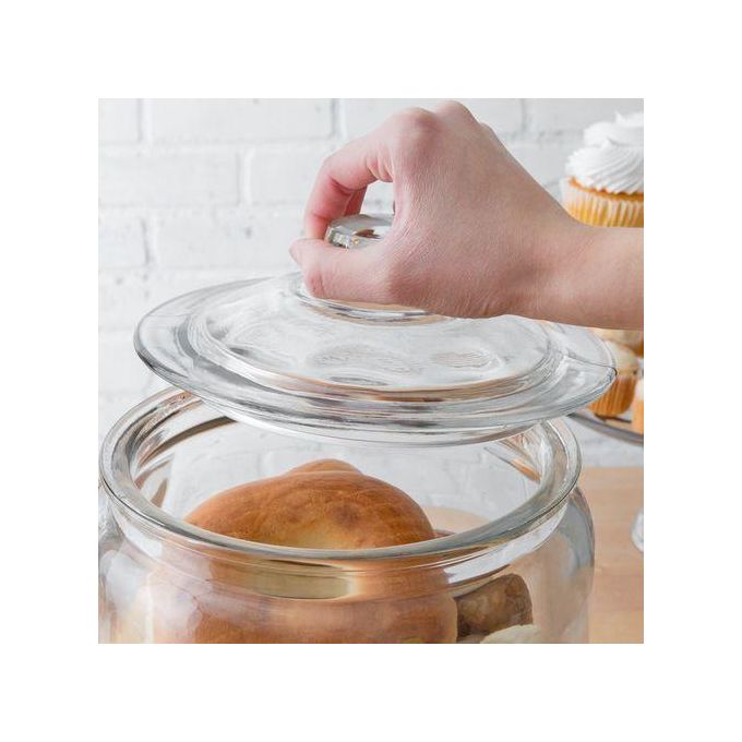 Shop Big Glass Sweet, Cookie, Candy Jar Storage Tin