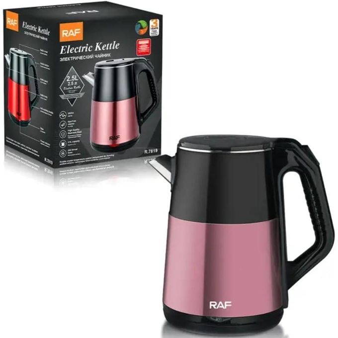 Shop 2.5L Electric Stainless Steel Cordless Kettle Double