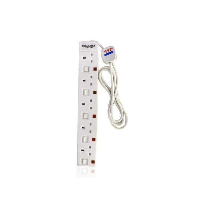 Shop 4 Way Astra Extension Cable Socket- White