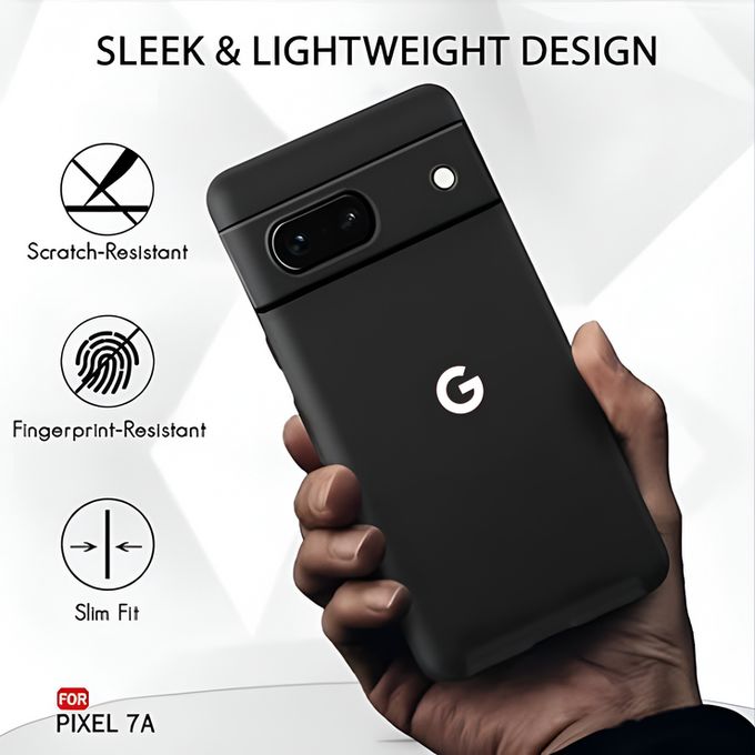 Shop Pixel 7a Luxury Soft Rubber Liquid Silicone Skin Touch