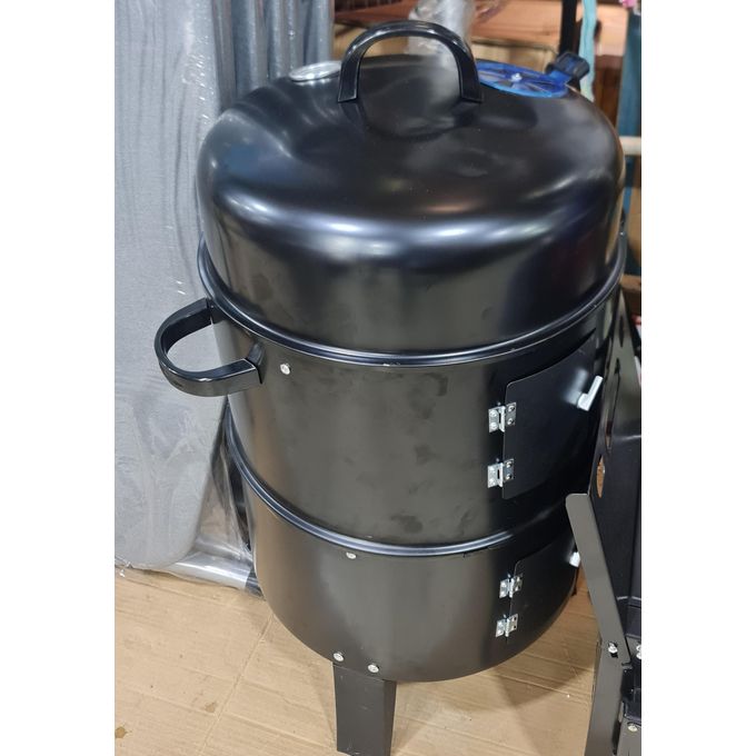 Shop 3 in 1 Bbq Charcoal Grill Stove-black