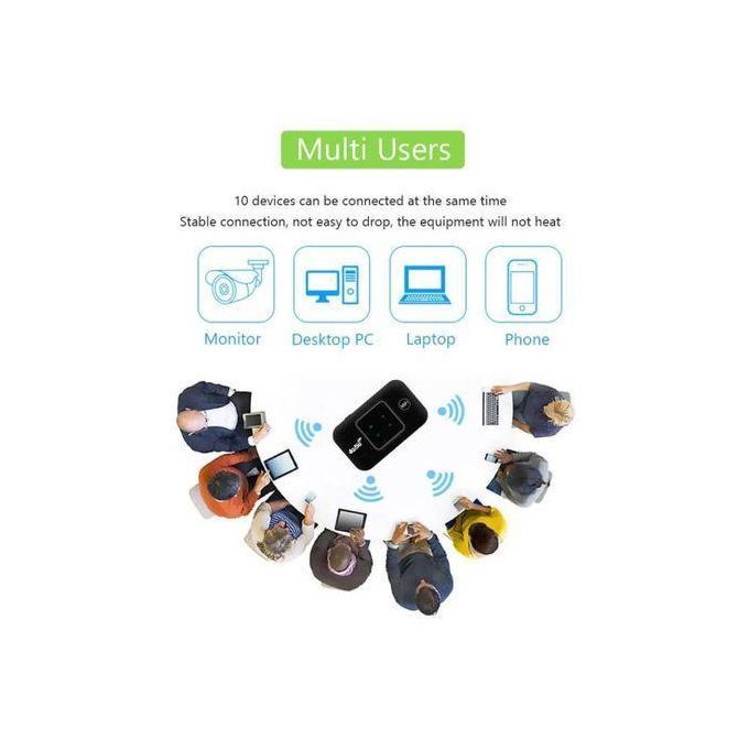 Shop 4G/5G LTE Portable CAT6 Mobile MIFI router with a SIM