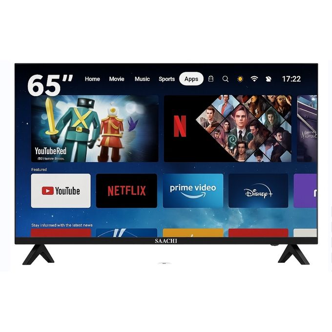 Shop 65 Inch 4K Ultra HD Smart LED 65DVBT2 LED Tv - Black