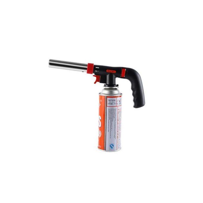 Shop Portable butane gas blow torch attached to a gas