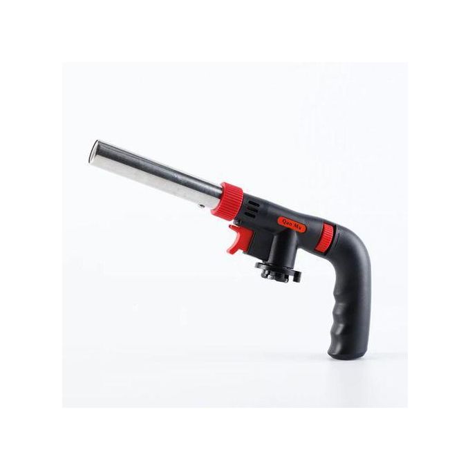 Shop Portable butane gas blow torch attached to a gas