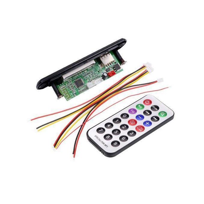 Shop 12V Bluetooth MP3 WMA FM AUX Decoder Board Audio Module TF SD Card ...