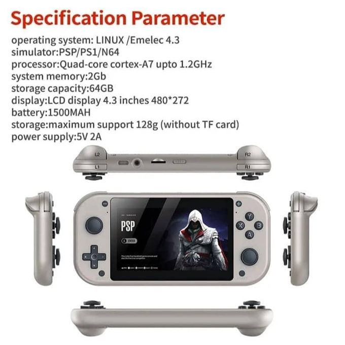 Shop M17 Handheld Video Game Console 128GB – Retro Gaming