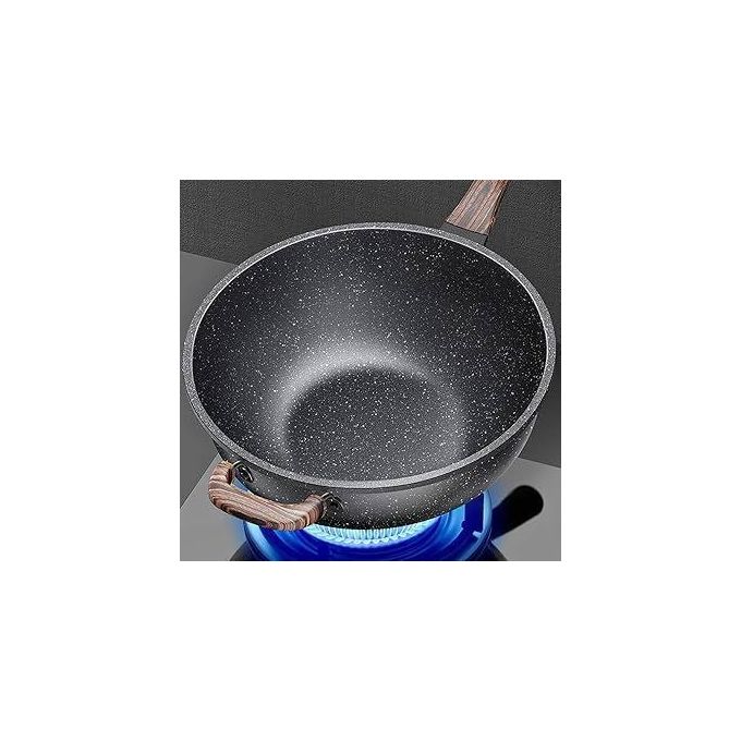 Shop Iron Cooking Pot Non Stick Wok Frying Pan Maifan Stone