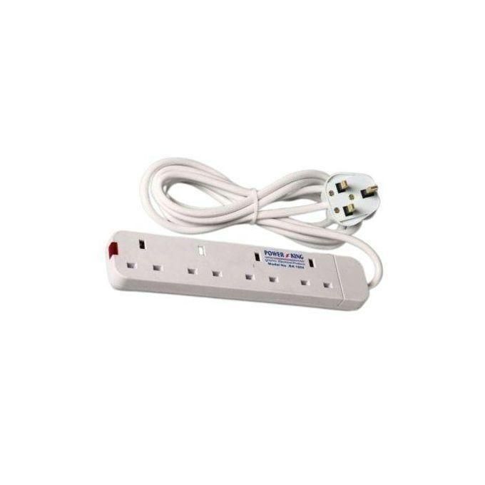 Shop Power King Best 4 Way Power Extension With Long Cable // Power ...