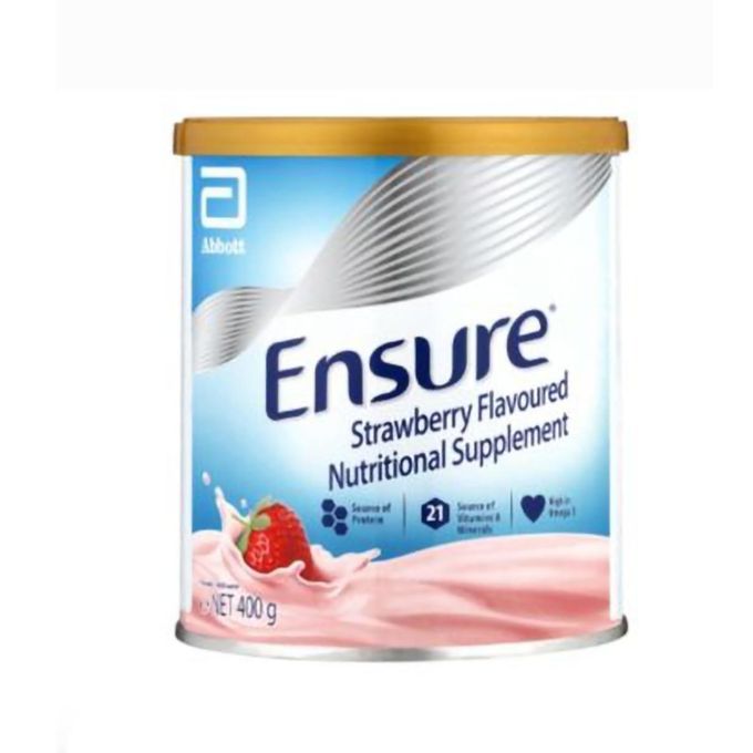 Shop Ensure Nutritional Supplement Powder 400g strawberry Flavoured For ...